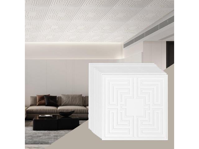 Click here for VEVOR Ceiling Tiles 12-Pack 24 x 24 in PVC Easy In... prices