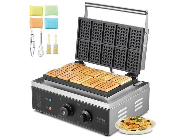 Click here for VEVOR 10PCS Commercial Waffle Maker Rectangle Waff... prices