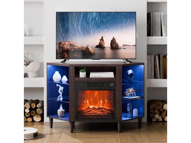Click here for VEVOR Fireplace TV Stand for TVs 42  Media Storage... prices