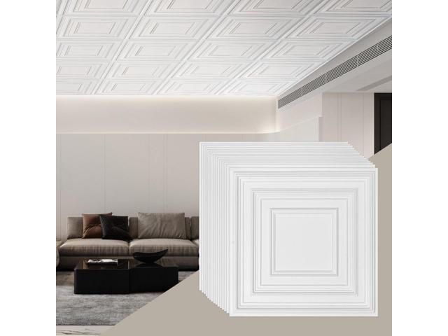 Click here for VEVOR Ceiling Tiles 12-Pack 24 x 24 in PVC Easy In... prices