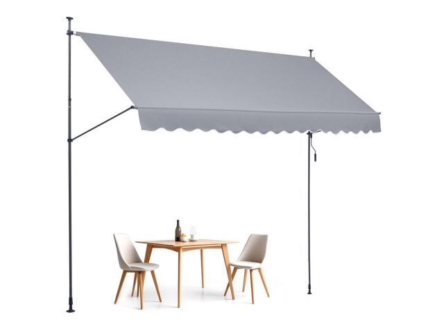Click here for VEVOR 157x47 Patio Awning Retractable Awning Sunsh... prices