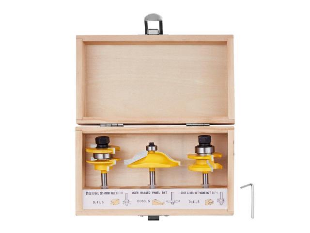 Click here for VEVOR Router Bits Set 3 Pieces Carbide Router Bit... prices