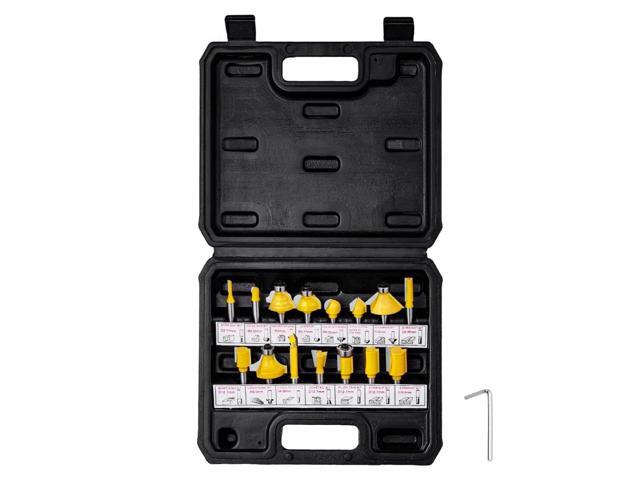 Click here for VEVOR Router Bits Set 15 Pieces Carbide Router Bit... prices