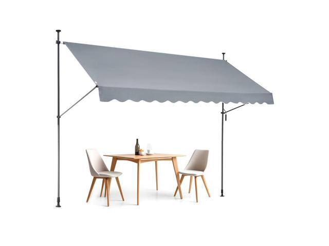 Click here for VEVOR 138x47 Patio Awning Retractable Awning Sunsh... prices