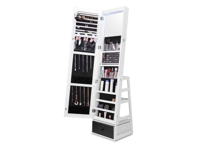 Click here for VEVOR Mirror Jewelry Cabinet 360° Swivel Standing... prices