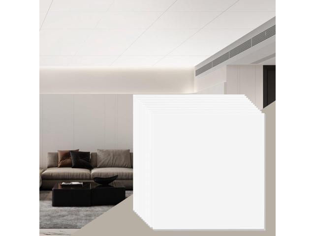 Click here for VEVOR 12-Pack 24 x 24 in Drop Ceiling Tiles - Prem... prices