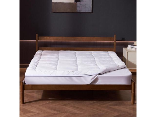 Click here for VEVOR Mattress Topper Fiber Fill Detachable & Wash... prices