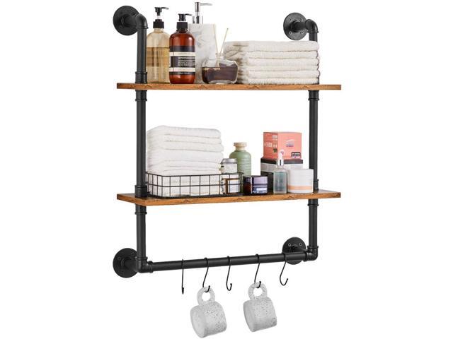 Click here for VEVOR Industrial Pipe Shelf 2 Tier 24x7.87in Wall-... prices