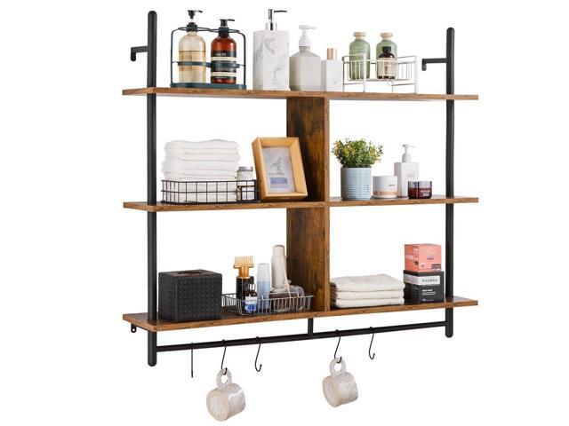 Click here for VEVOR Industrial Pipe Shelf 3 Tier 41.5x9.84in Wal... prices