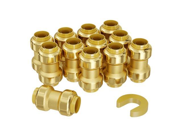 Click here for VEVOR Pipe Fittings 3/4 12PCS Brass Straight-Throu... prices