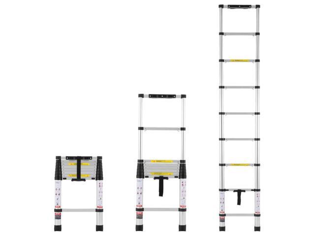 Click here for VEVOR Telescoping Extension Ladder 8.5FT One-butto... prices