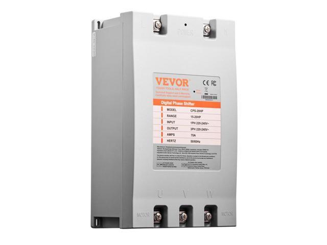 Click here for VEVOR 3 Phase Converter 20HP 70A 220V Single to 3... prices