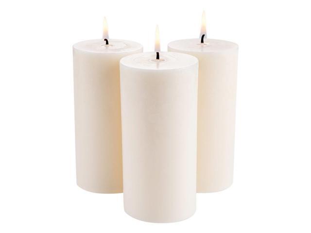 Click here for VEVOR 3 Pack Unscented Pillar Candles 65 Hours Lon... prices
