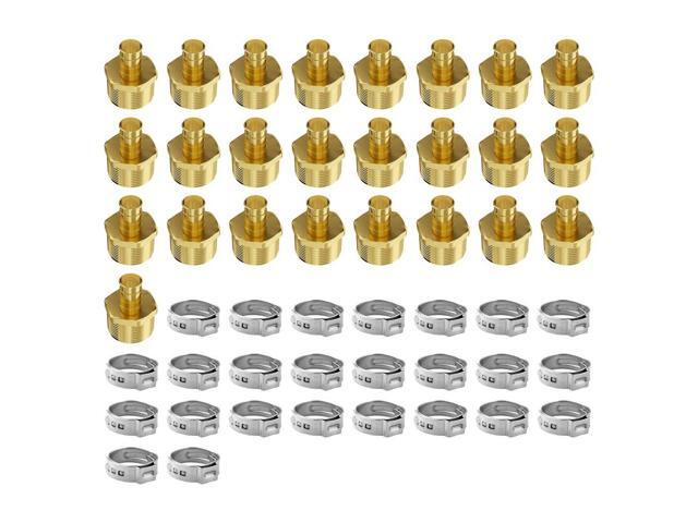 Click here for VEVOR Pipe Fittings 1/2 25PCS Brass Clamp-style 1/... prices