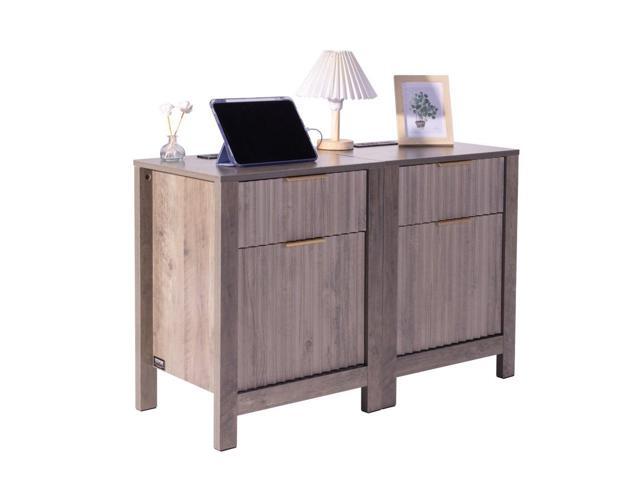 Click here for VEVOR Farmhouse End Table  Set of 2  Square Night... prices