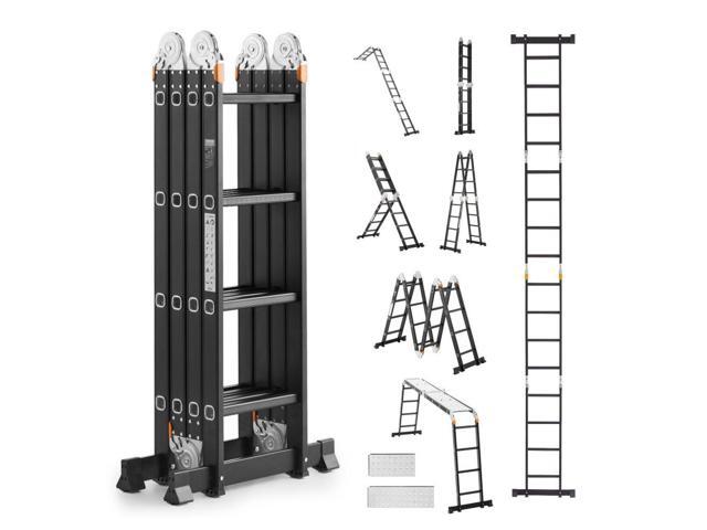 Click here for Multi-Purpose Folding Ladder 7-in-1 4 Step 15.5ft... prices