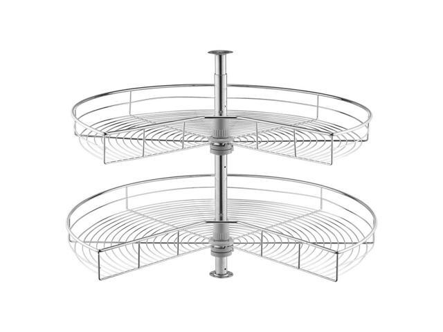 Click here for VEVOR 31.5 Kidney Shaped Chrome Corner Organizer... prices