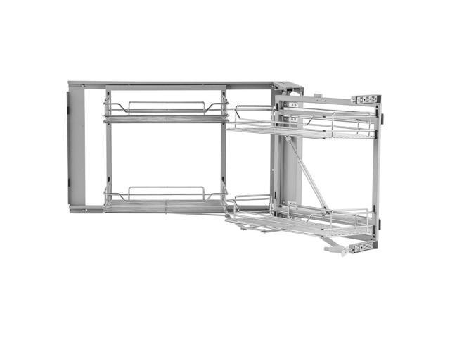 Click here for VEVOR 2 Tier 4 Shelf Blind Corner Pull Out Organiz... prices