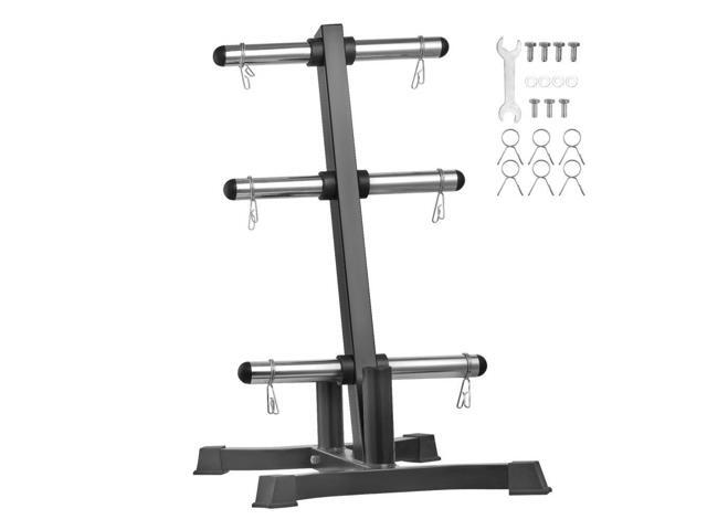 Click here for Weight Plate Rack Home Gym Barbell Storage Stand 2... prices