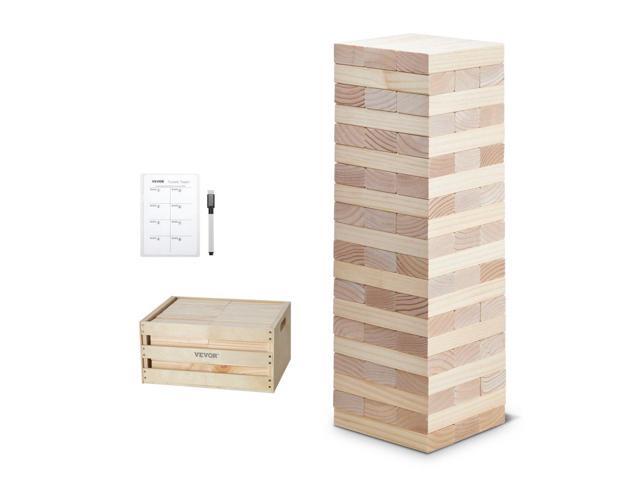 Click here for VEVOR Tumbling Timber Toy 60 Blocks Giant Tumble T... prices