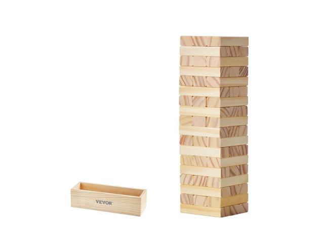 Click here for VEVOR Tumbling Timber Toy  54 Blocks Tumble Tower... prices