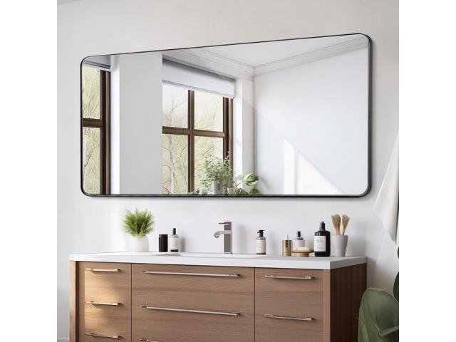 Click here for VEVOR Square Wall Mounted Mirror 36 x 72 Mirror wi... prices