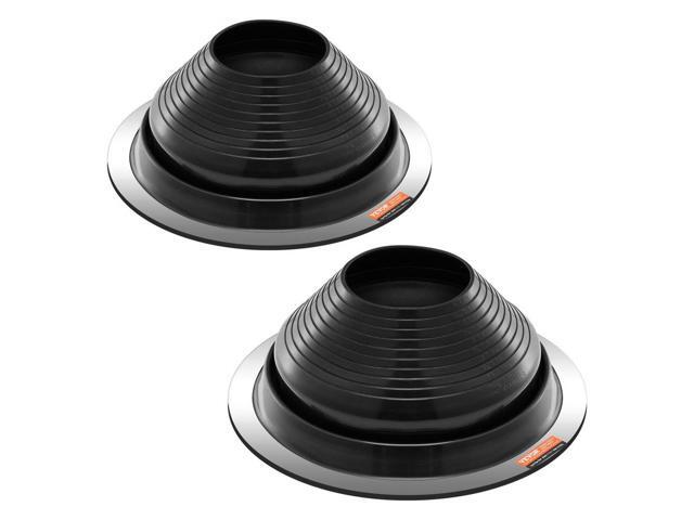 Click here for 2 Pcs Metal Roof Pipe Flashing Boots Fit 6 - 11 Pi... prices