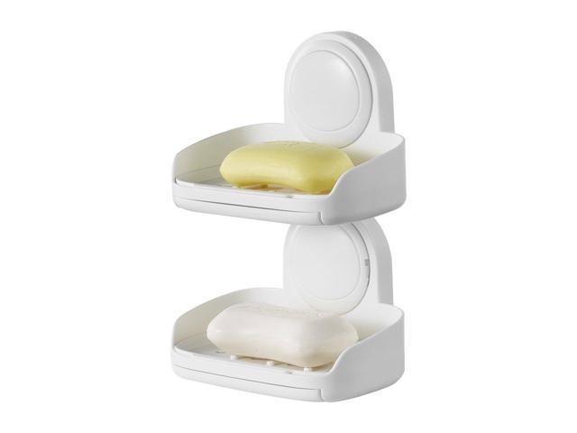 Click here for VEVOR Suction Cup Soap Dish with Double Layer Hold... prices