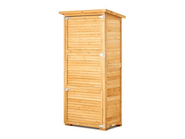 Click here for VEVOR Outdoor Wooden Storage Shed Waterproof Garde... prices
