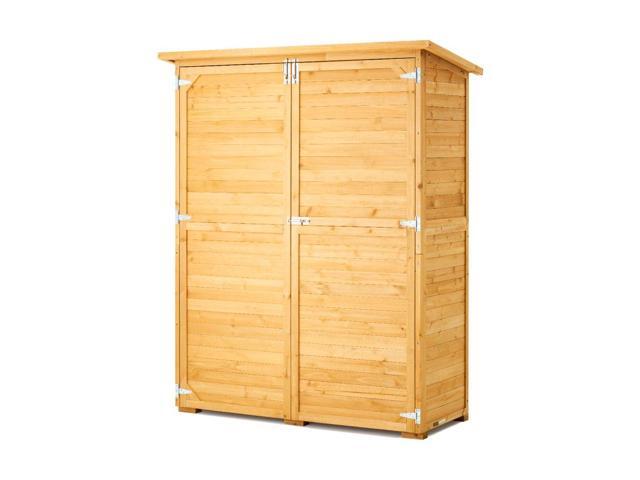 Click here for VEVOR Outdoor Wooden Storage Shed Waterproof Garde... prices