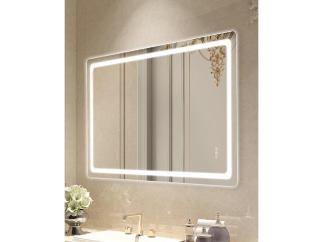 Click here for VEVOR LED Bathroom Mirror 3 Colors Anti-fog Wall M... prices