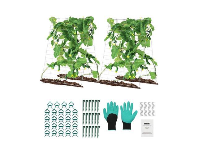 Click here for A-Frame Cucumber Trellis 35 x 55 Foldable Metal Ga... prices
