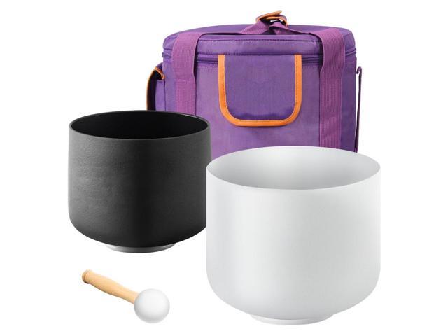 Click here for VEVOR 2PCS Crystal Singing Bowls 8 and 10 A & F No... prices