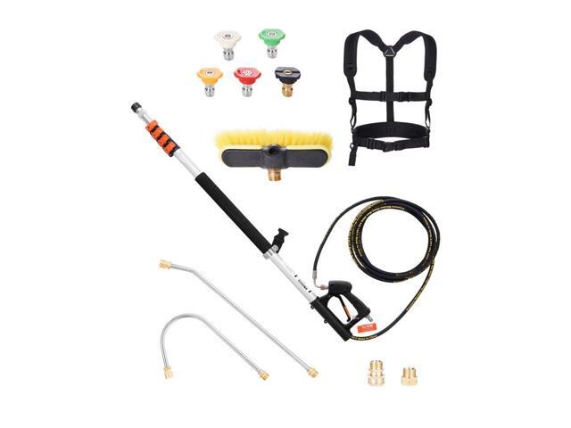 Click here for VEVOR Pressure Washer Telescoping Wand 18 ft Brush... prices