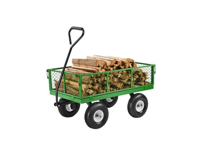 Click here for VEVOR 900 Lbs Steel Garden Cart on Wheels  Heavy D... prices