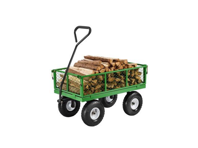 Click here for VEVOR 680 Lbs Steel Garden Cart on Wheels  Heavy D... prices