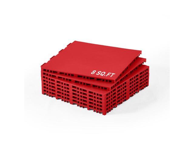 Click here for VEVOR Gym Flooring Set 8 PCS Interlocking PP Puzzl... prices