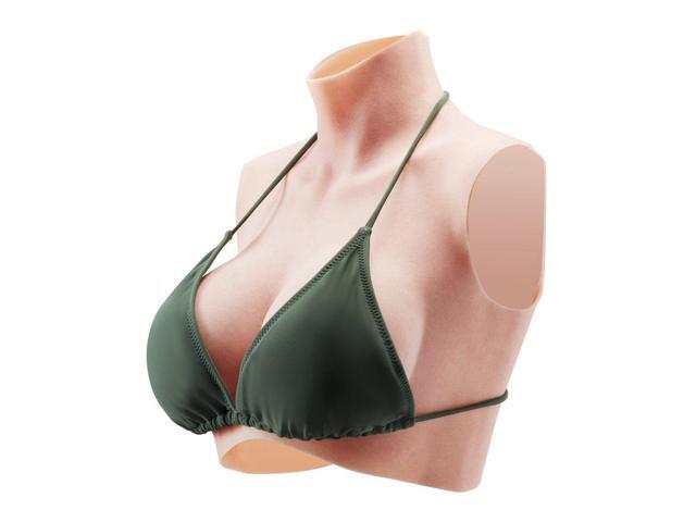 Click here for VEVOR Silicone Breastplate C-Cup High Neckline Fak... prices