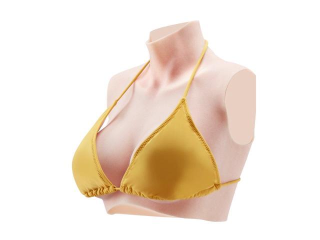 Click here for VEVOR Silicone Breastplate D-Cup High Neckline Fak... prices