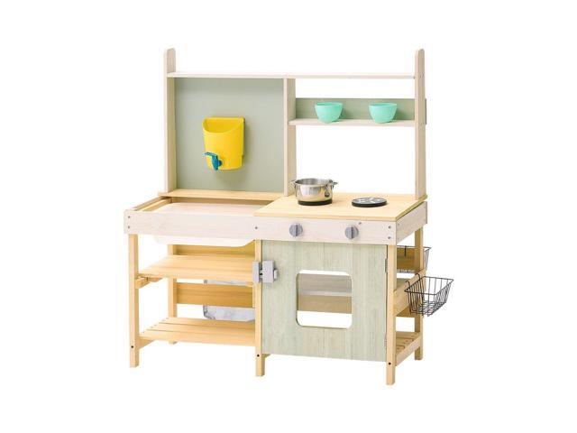 Click here for VEVOR Wooden Mud Kitchen Outdoor Toy Play Kitchen... prices