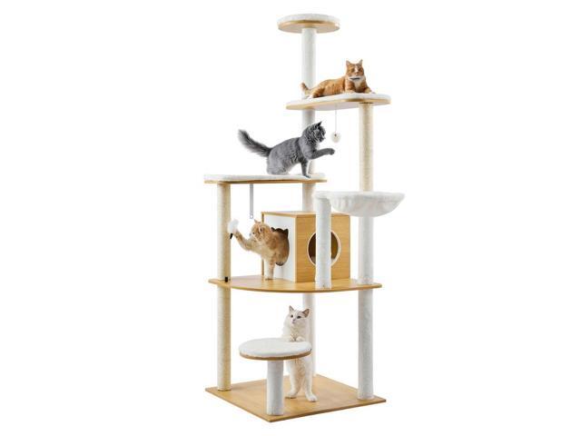 Click here for VEVOR Large Cat Tree 68.9 Tall Cat Tower Multi-lev... prices
