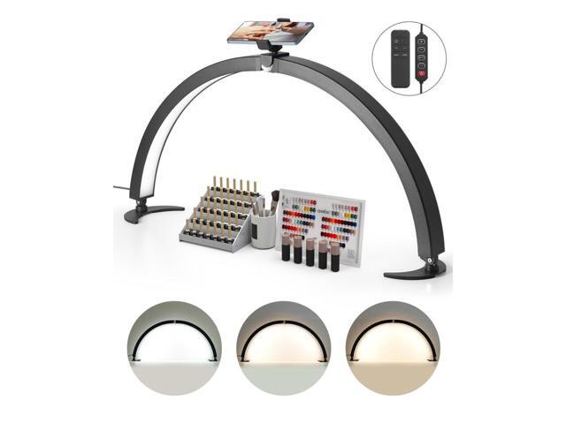 Click here for VEVOR Nail Desk Light 40 W Half Moon Desk Lamp wit... prices