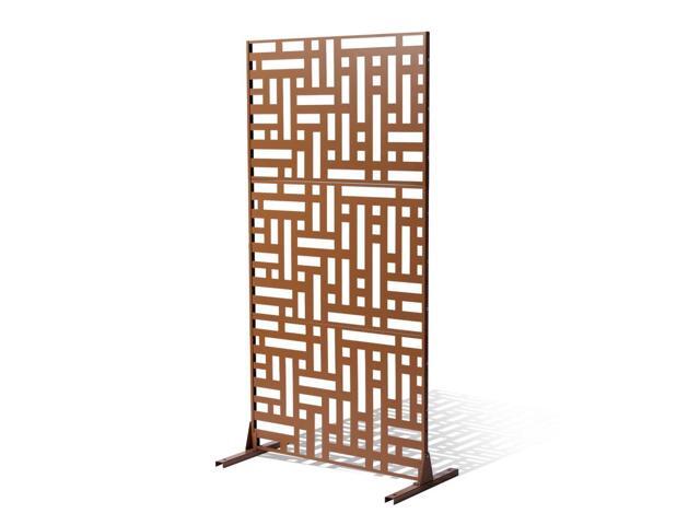 Click here for VEVOR Metal Privacy Screen 47x76 Outdoor Privacy S... prices