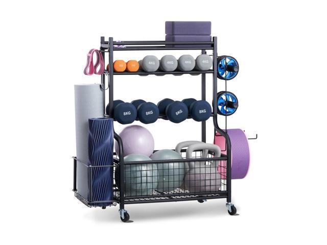 Click here for Home Gym Workout Equipment Organizer Yoga Mat Stor... prices