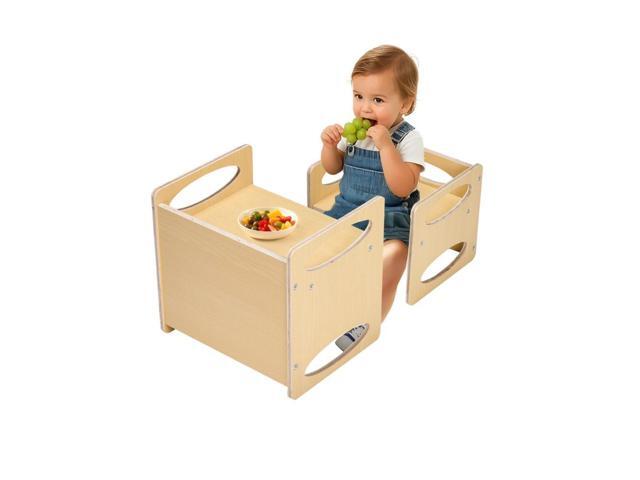 Click here for VEVOR Montessori Weaning Table and Chair Set  Wood... prices