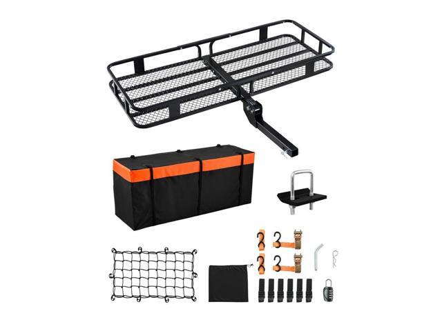 Click here for VEVOR 500 lbs Hitch Cargo Carrier Folding Hitch Ca... prices
