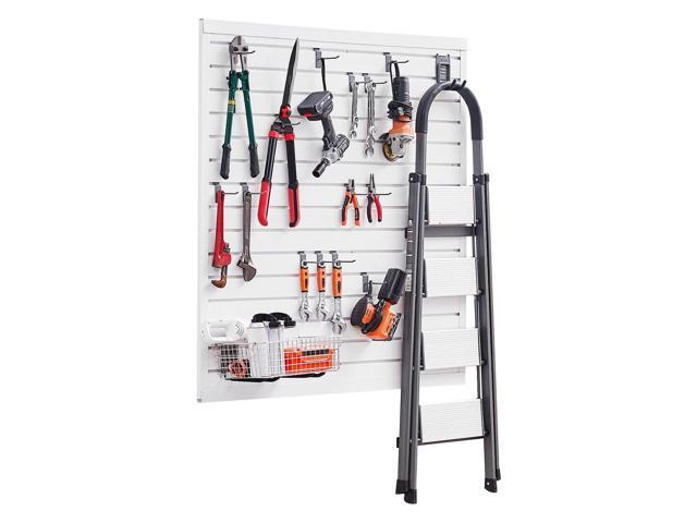 Click here for VEVOR 4 x 4 ft Slat Wall Paneling PVC White Garage... prices