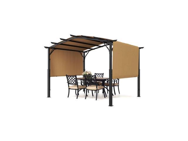 Click here for VEVOR 10x10 ft Outdoor Retractable Pergola with Ca... prices