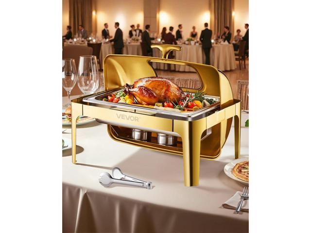 Click here for VEVOR Roll Top Chafing Dish Buffet Complete Set  9... prices