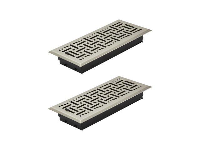 Click here for VEVOR Floor Registers 4x10 Inch 2-Pack Iron Floor... prices
